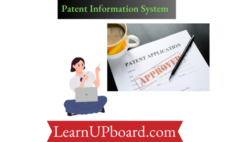 Patent Information System Question and Answers – Learn UP Board