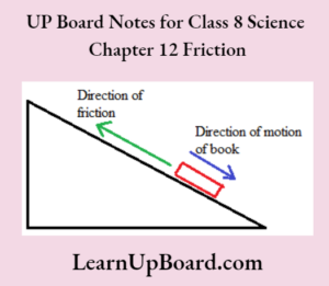 UP Board Notes for Class 8 Science Chapter 12 Friction – Learn UP Board